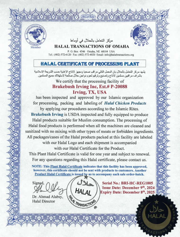 Nutrition and allergen guide - Naf Naf Middle Eastern Grill