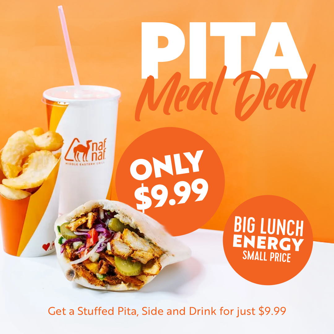 Naf Naf Grill Launches Its Biggest Value Yet with the New $9.99 Pita ...
